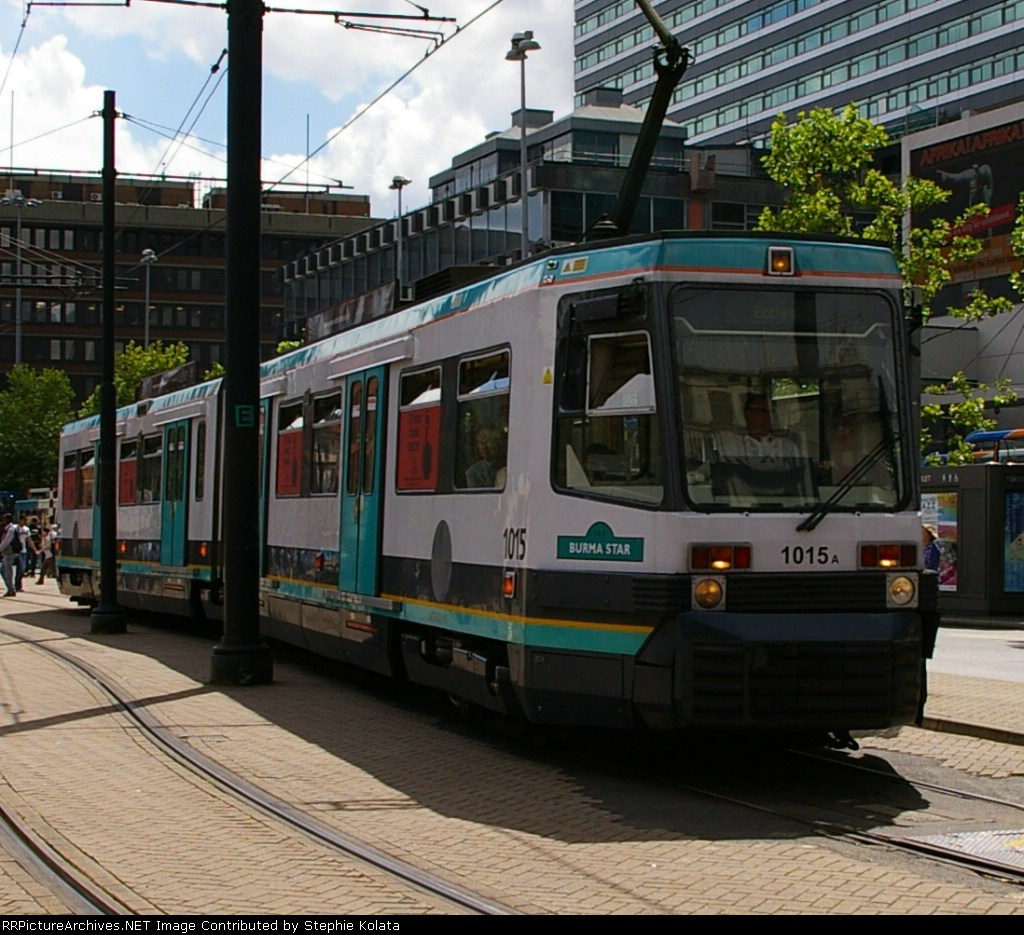 MANCHESTER METROLINK 1015